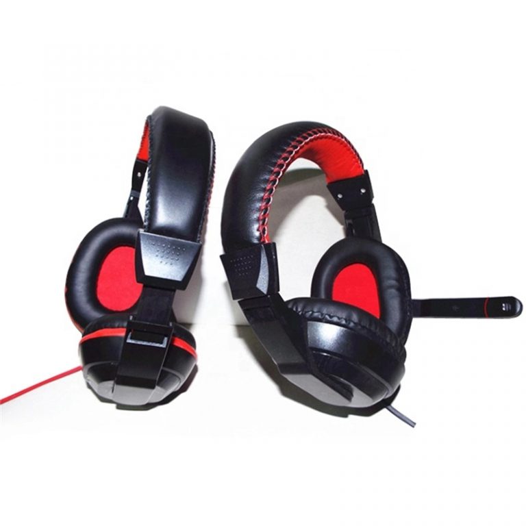 noise-cancelling gaming headset Stereo headphones with microphone