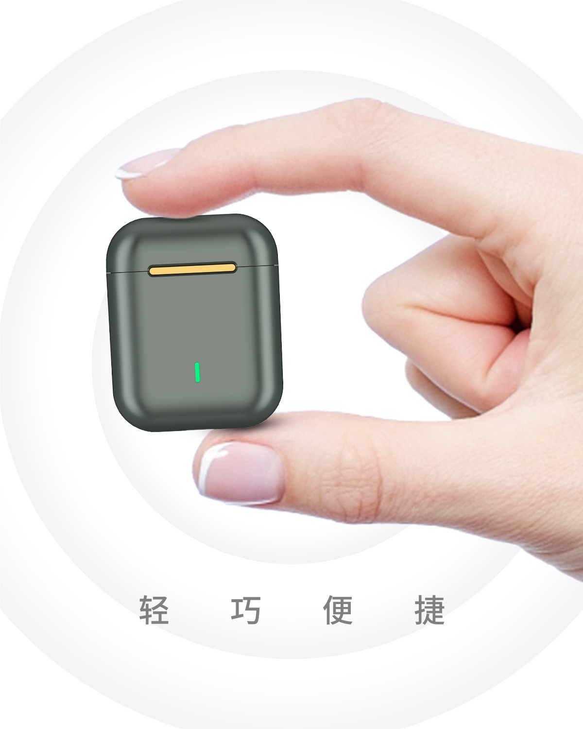 Private label design waterproof noise cancelling sport wireless earbuds